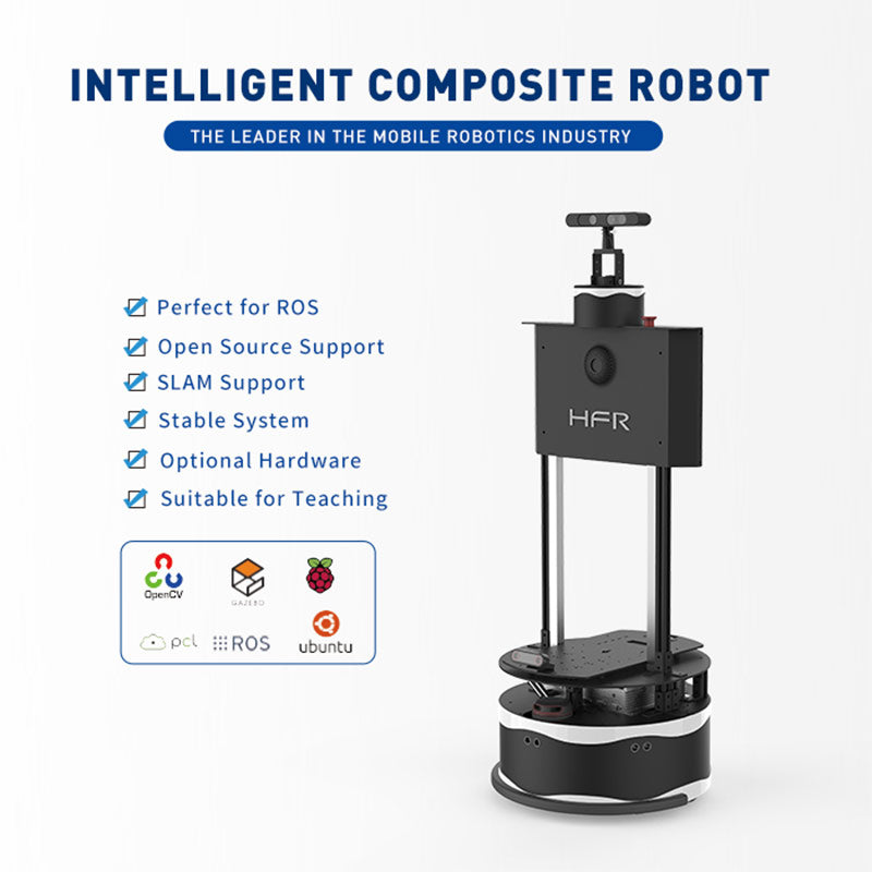 Ros Robot With Two Wheel Differential Multi Sensor Taobotics Robot